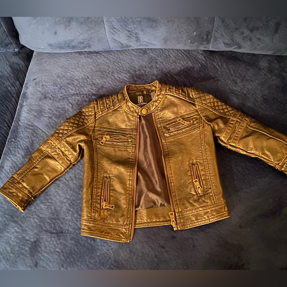 Budermmy | Jackets & Coats | Gold Quilted Kids Jacket | Poshmark